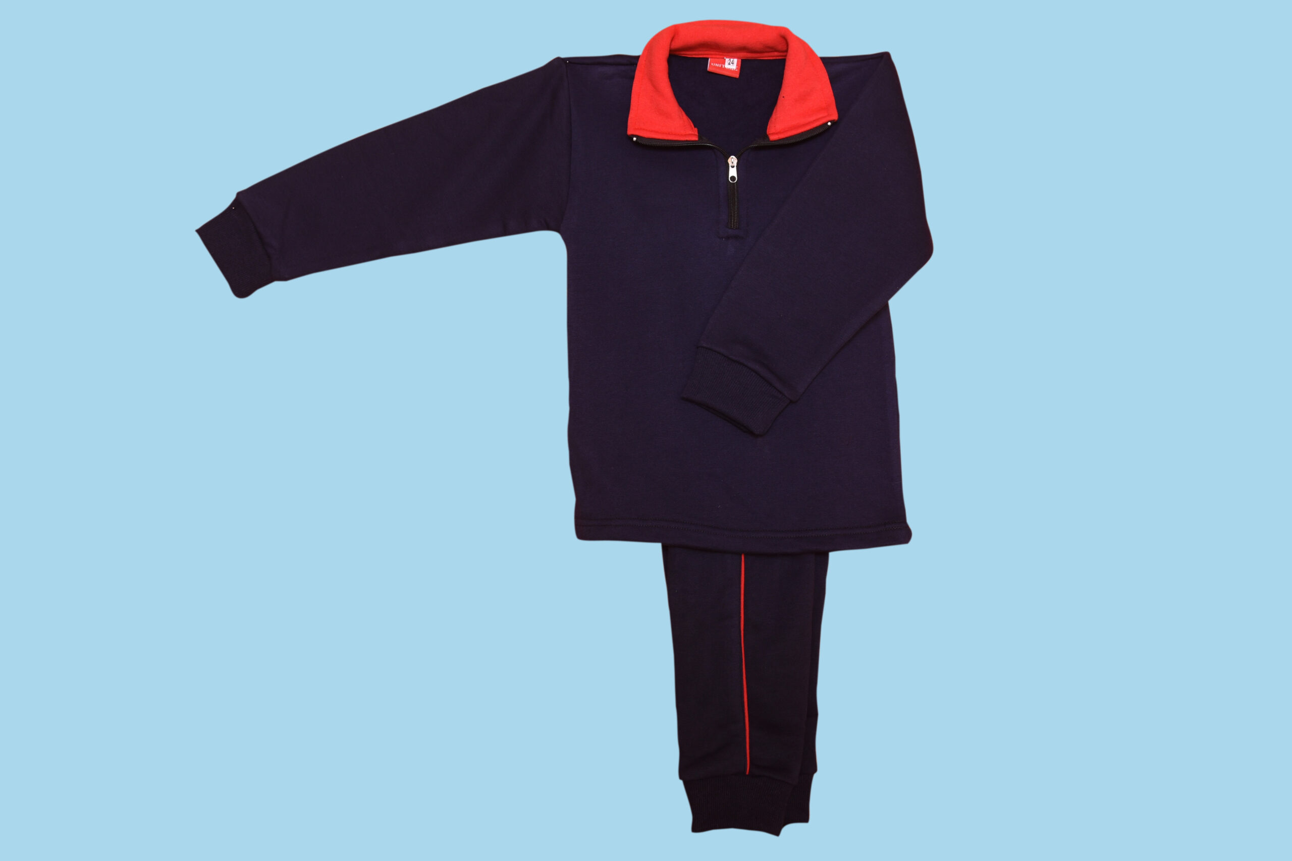 Red Collar Track Suit (Pre-school) – The Schools Cart